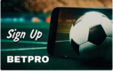 BetPro Exchange Sign Up in Pakistan